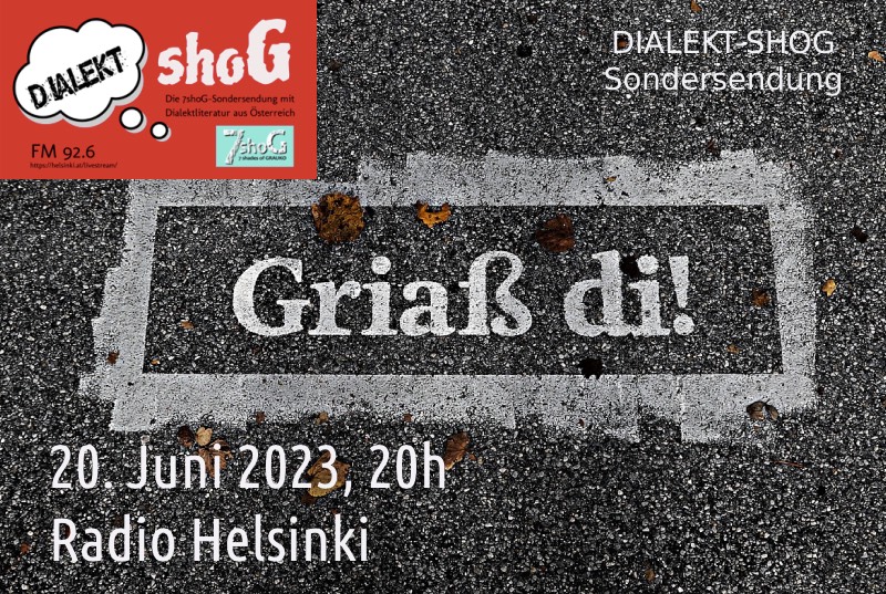 Dialekt-SHOG #1 zum Nachhören – GRAUKO